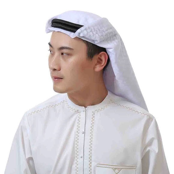 Accessories | Mens Large Arab Shemagh Headscarf Muslim Headcover Shawl ...